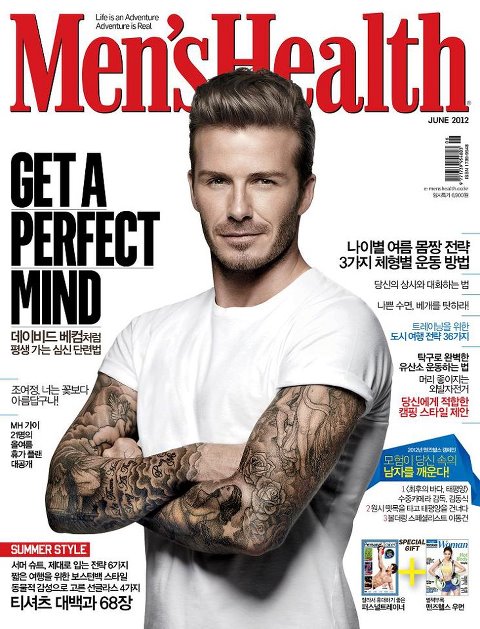 MEN’S HEALTH – DAVID BECKHAM – JUN 2012 – KSTATION TV