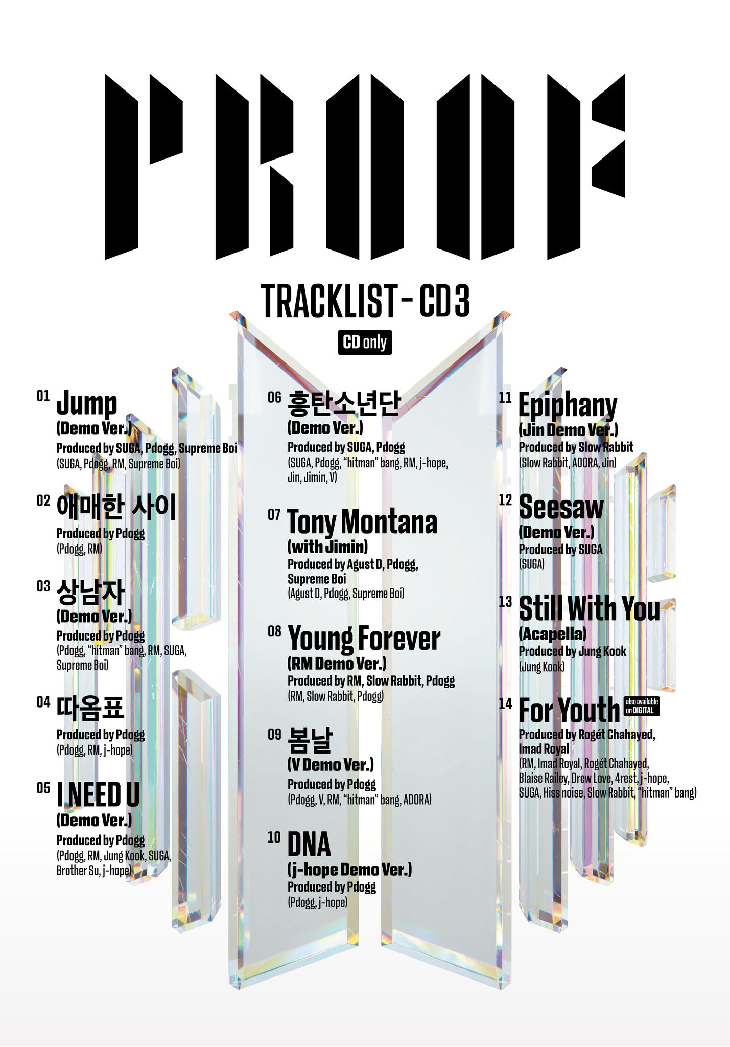 BTS – Tracklist 3 – KSTATION TV